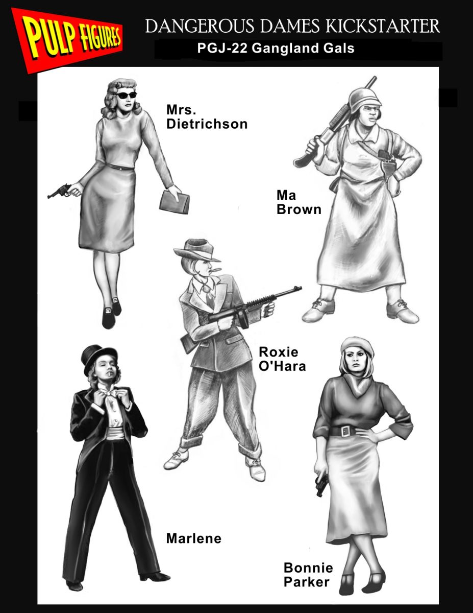 [TMP] "Pulp Figures Dangerous Dames Kickstarter" Topic